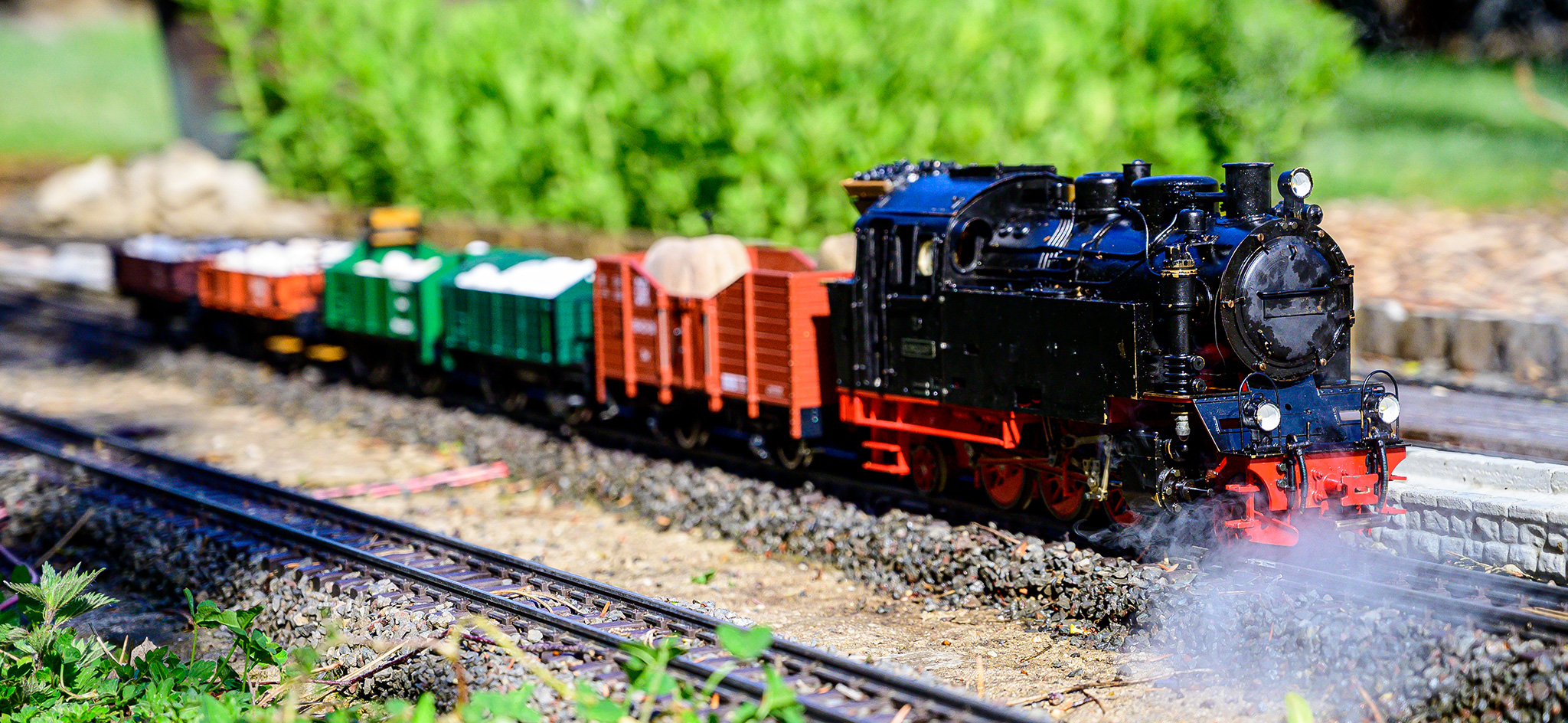 Gartenbahn für Jedermann - Unsere LGB Spur G : LGB Echtdampf Gartenbahner